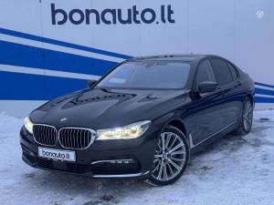 Melns BMW 740 2017 Kauņa, ar dzinēja tilpumu 3.00 L un nobraukumu 240 tūkst. km par 26999 €, foto  vietnē AUTOMOTO.COM.LV