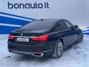 Melns BMW 740 2017 Kauņa, ar dzinēja tilpumu 3.00 L un nobraukumu 240 tūkst. km par 26999 €, foto 5 vietnē AUTOMOTO.COM.LV