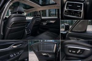 Black BMW 740 2017 in Vilnius, with an engine capacity of 3.00 L and mileage of 188 thousand km for 19350 €, photo 10 on AUTOMOTO.COM.LV