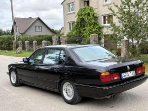 Черный БМВ 740 1994 в Кретинга, объемом двигателя 3.98 л и пробегом 340 тыс. км за 5200 €, фото 10 на AUTOMOTO.COM.LV