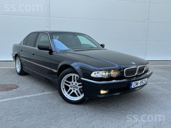 Melns BMW 740 2000 Rīga, ar dzinēja tilpumu 4.00 L un nobraukumu 0 tūkst. km par 12000 €, foto 4 vietnē AUTOMOTO.COM.LV