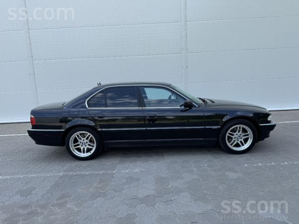 Melns BMW 740 2000 Rīga, ar dzinēja tilpumu 4.00 L un nobraukumu 0 tūkst. km par 12000 €, foto 6 vietnē AUTOMOTO.COM.LV