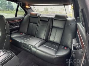 Black BMW 740 2000 in Riga, with an engine capacity of 4.00 L and mileage of 0 thousand km for 12000 €, photo 14 on AUTOMOTO.COM.LV