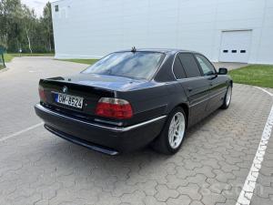 Black BMW 740 2000 in Riga, with an engine capacity of 4.00 L and mileage of 0 thousand km for 12000 €, photo 27 on AUTOMOTO.COM.LV
