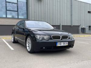 Black BMW 740 2002 in Bauska, with an engine capacity of 4.00 L and mileage of 400 thousand km for 3950 €, photo  on AUTOMOTO.COM.LV