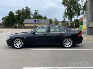 Black BMW 740 2002 in Bauska, with an engine capacity of 4.00 L and mileage of 400 thousand km for 3950 €, photo 7 on AUTOMOTO.COM.LV
