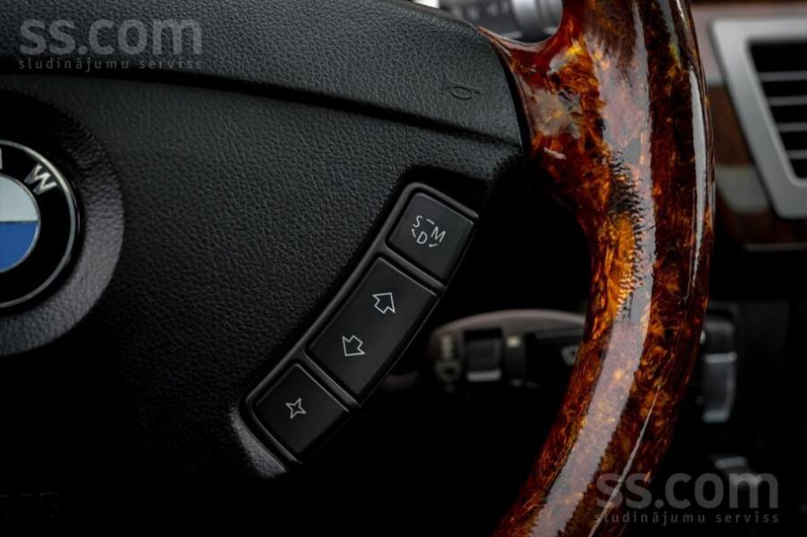 Черный БМВ 740 2003 в Талси, объемом двигателя 4.00 л и пробегом 0 тыс. км за 3650 €, фото 20 на AUTOMOTO.COM.LV