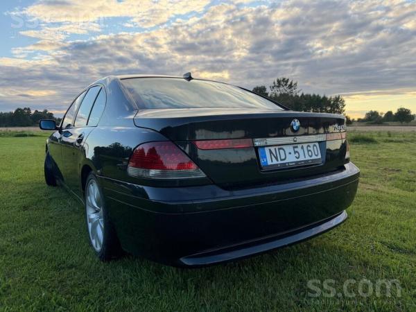 Black BMW 740 2003 in Jekabpils, with an engine capacity of 4.00 L and mileage of 350 thousand km for 3500 €, photo 7 on AUTOMOTO.COM.LV