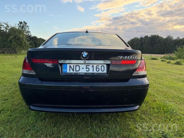 Black BMW 740 2003 in Jekabpils, with an engine capacity of 4.00 L and mileage of 350 thousand km for 3500 €, photo 9 on AUTOMOTO.COM.LV