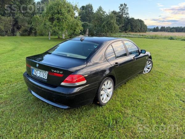Black BMW 740 2003 in Jekabpils, with an engine capacity of 4.00 L and mileage of 350 thousand km for 3500 €, photo 10 on AUTOMOTO.COM.LV