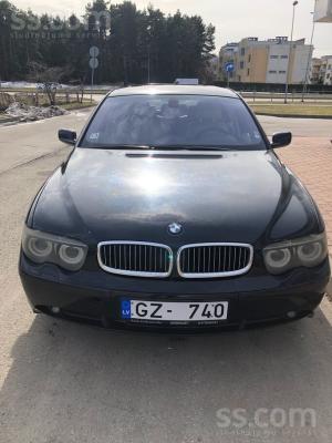 Черный БМВ 740 2004 в Рига, объемом двигателя 4.00 л и пробегом 238 тыс. км за 2950 €, фото  на AUTOMOTO.COM.LV