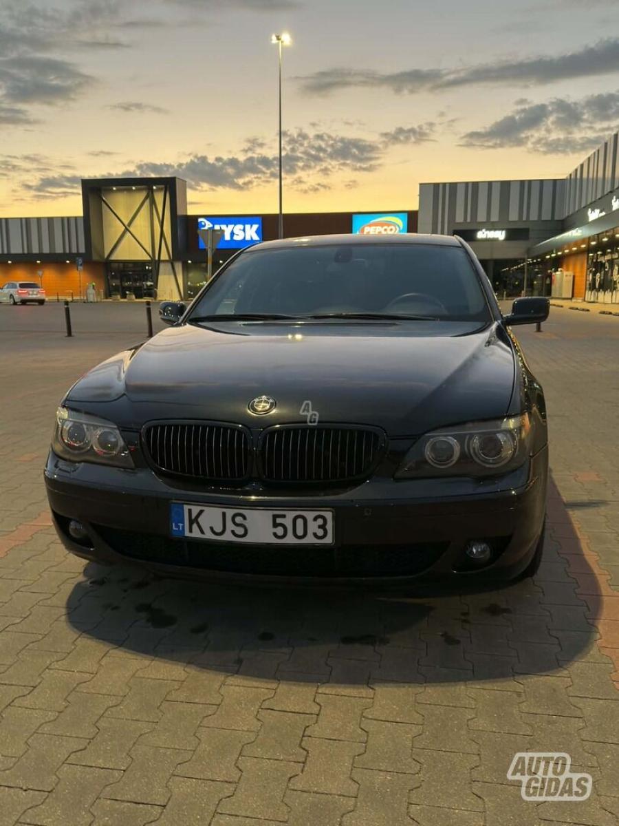 Черный БМВ 740 2005 в Клайпеда, объемом двигателя 4.00 л и пробегом 274 тыс. км за 3900 €, фото 11 на AUTOMOTO.COM.LV