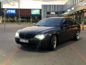 Black BMW 740 2005 in Klaipeda, with an engine capacity of 4.00 L and mileage of 274 thousand km for 3700 €, photo  on AUTOMOTO.COM.LV