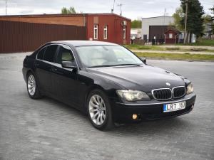 Черный БМВ 740 2006 в Шяуляй, объемом двигателя 4.00 л и пробегом 284 тыс. км за 2900 €, фото 4 на AUTOMOTO.COM.LV