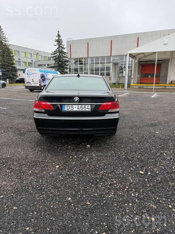 Черный БМВ 740 2006 в Рига, объемом двигателя 4.00 л и пробегом 0 тыс. км за 8999 €, фото 7 на AUTOMOTO.COM.LV