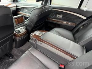 Черный БМВ 740 2006 в Рига, объемом двигателя 4.00 л и пробегом 0 тыс. км за 8999 €, фото 11 на AUTOMOTO.COM.LV