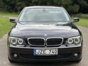 Black BMW 740 2006 in Vilnius, with an engine capacity of 4.00 L and mileage of 365 thousand km for 3100 €, photo 7 on AUTOMOTO.COM.LV
