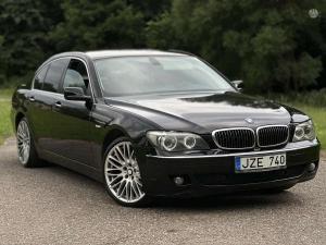 Black BMW 740 2006 in Vilnius, with an engine capacity of 4.00 L and mileage of 365 thousand km for 3100 €, photo 8 on AUTOMOTO.COM.LV
