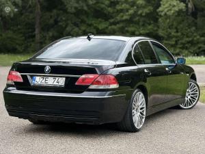 Black BMW 740 2006 in Vilnius, with an engine capacity of 4.00 L and mileage of 365 thousand km for 3100 €, photo 14 on AUTOMOTO.COM.LV