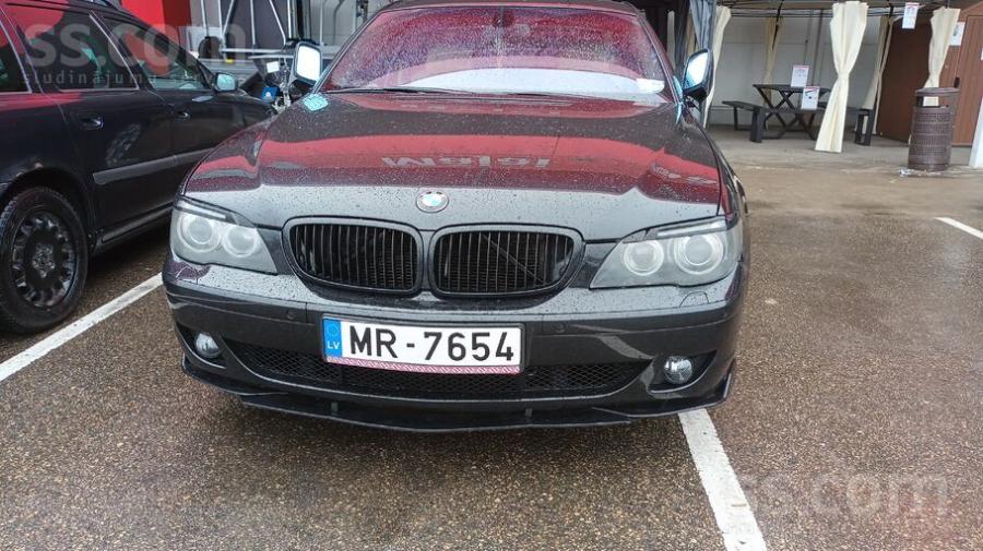 Черный БМВ 740 2006 в Рига, объемом двигателя 4.00 л и пробегом 0 тыс. км за 3000 €, фото 9 на AUTOMOTO.COM.LV