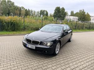 Черный БМВ 740 2006 в Рига, объемом двигателя 4.00 л и пробегом 205 тыс. км за 7000 €, фото 4 на AUTOMOTO.COM.LV