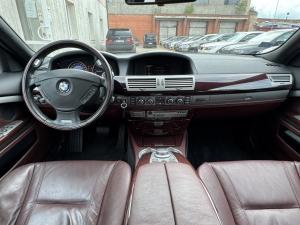 Black BMW 740 2007 in Riga, with an engine capacity of 4.00 L and mileage of 69 thousand km for 7490 €, photo 14 on AUTOMOTO.COM.LV