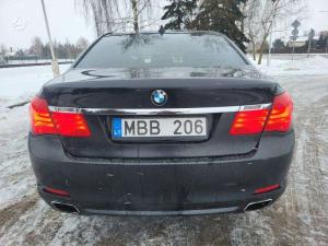 Black BMW 740 2009 in Kaunas, with an engine capacity of 2.99 L and mileage of 514 thousand km for 5450 €, photo 7 on AUTOMOTO.COM.LV