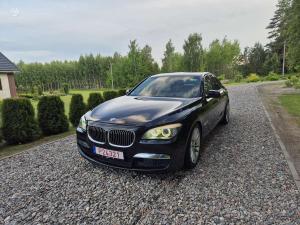 Black BMW 740 2009 in Svencionys, with an engine capacity of 2.99 L and mileage of 316 thousand km for 6800 €, photo 10 on AUTOMOTO.COM.LV