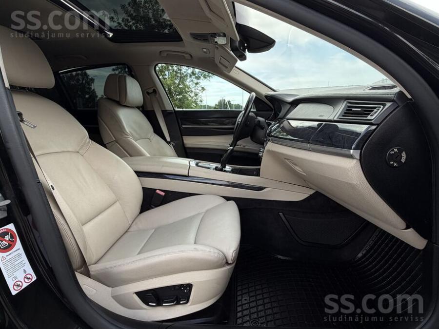Melns BMW 740 2009 Rīga, ar dzinēja tilpumu 3.00 L un nobraukumu 289 tūkst. km par 10990 €, foto 11 vietnē AUTOMOTO.COM.LV