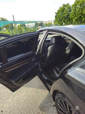 Black BMW 740 2009 in Klaipeda, with an engine capacity of 3.99 L and mileage of 276 thousand km for 11300 €, photo 8 on AUTOMOTO.COM.LV
