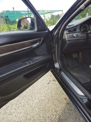 Black BMW 740 2009 in Klaipeda, with an engine capacity of 3.99 L and mileage of 276 thousand km for 11300 €, photo 9 on AUTOMOTO.COM.LV