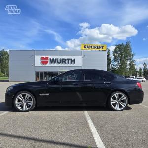 Черный БМВ 740 2010 в Утена, объемом двигателя 3.00 л и пробегом 396 тыс. км за 8200 €, фото  на AUTOMOTO.COM.LV