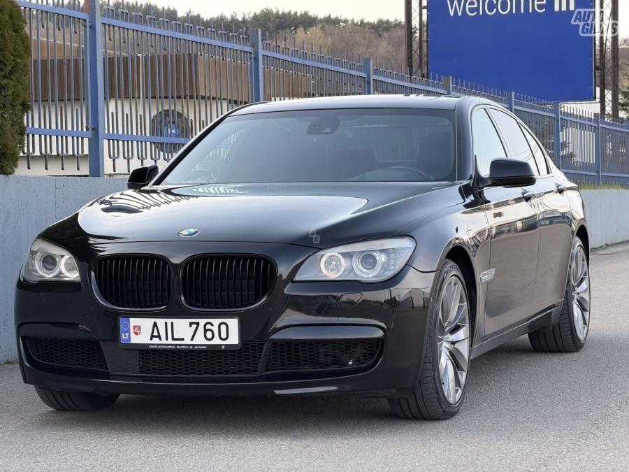 Melns BMW 740 2011 Viļņa, ar dzinēja tilpumu 3.00 L un nobraukumu 260 tūkst. km par 15000 €, foto 1 vietnē AUTOMOTO.COM.LV