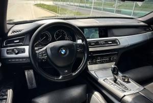 Black BMW 740 2011 in Rezekne, with an engine capacity of 3.00 L and mileage of 361 thousand km for 9990 €, photo 13 on AUTOMOTO.COM.LV