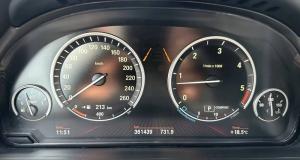 Black BMW 740 2011 in Rezekne, with an engine capacity of 3.00 L and mileage of 361 thousand km for 9990 €, photo 26 on AUTOMOTO.COM.LV