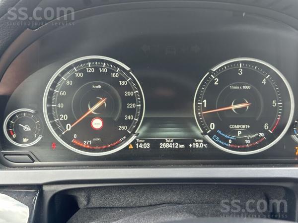 Черный БМВ 740 2011 в Талси, объемом двигателя 3.00 л и пробегом 268 тыс. км за 14000 €, фото 10 на AUTOMOTO.COM.LV