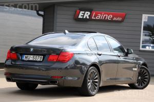 Black BMW 740 2011 in Tukums, with an engine capacity of 3.00 L and mileage of 0 thousand km for 7500 €, photo 4 on AUTOMOTO.COM.LV