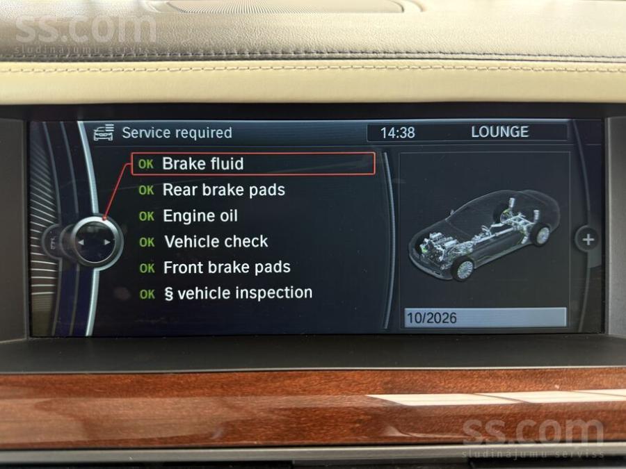 Melns BMW 740 2011 Rīga, ar dzinēja tilpumu 3.00 L un nobraukumu 281 tūkst. km par 14000 €, foto 31 vietnē AUTOMOTO.COM.LV