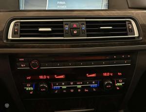 Black BMW 740 2012 in Marijampole, with an engine capacity of 2.99 L and mileage of 222 thousand km for 12450 €, photo 27 on AUTOMOTO.COM.LV