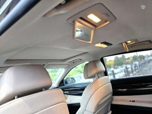 Black BMW 740 2012 in Klaipeda, with an engine capacity of 2.98 L and mileage of 250 thousand km for 7999 €, photo 19 on AUTOMOTO.COM.LV