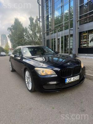 Black BMW 740 2012 in Riga, with an engine capacity of 3.00 L and mileage of 0 thousand km for 10500 €, photo  on AUTOMOTO.COM.LV