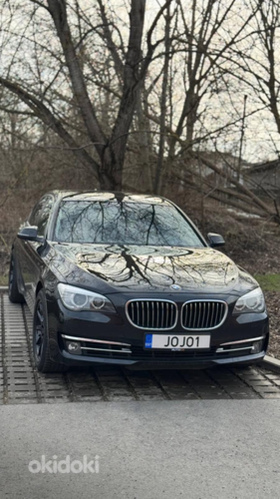 Black BMW 740 2013 in Tallinn, with an engine capacity of 3.00 L and mileage of 188 thousand km for 14000 €, photo 3 on AUTOMOTO.COM.LV