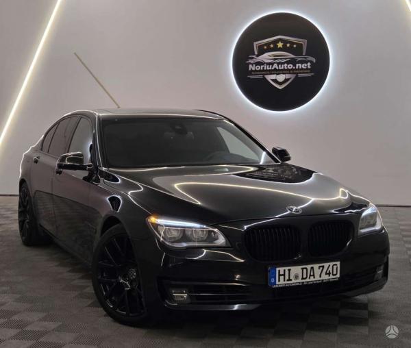 Melns BMW 740 2013 Marijampole, ar dzinēja tilpumu 2.99 L un nobraukumu 306 tūkst. km par 13500 €, foto 1 vietnē AUTOMOTO.COM.LV