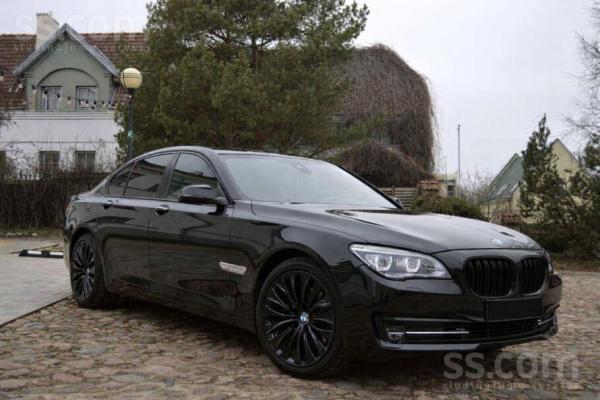 Melns BMW 740 2014 Rēzekne, ar dzinēja tilpumu 3.00 L un nobraukumu 0 tūkst. km par 18800 €, foto 1 vietnē AUTOMOTO.COM.LV