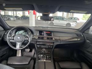 Black BMW 740 2014 in Vilnius, with an engine capacity of 3.00 L and mileage of 190 thousand km for 11000 €, photo 6 on AUTOMOTO.COM.LV