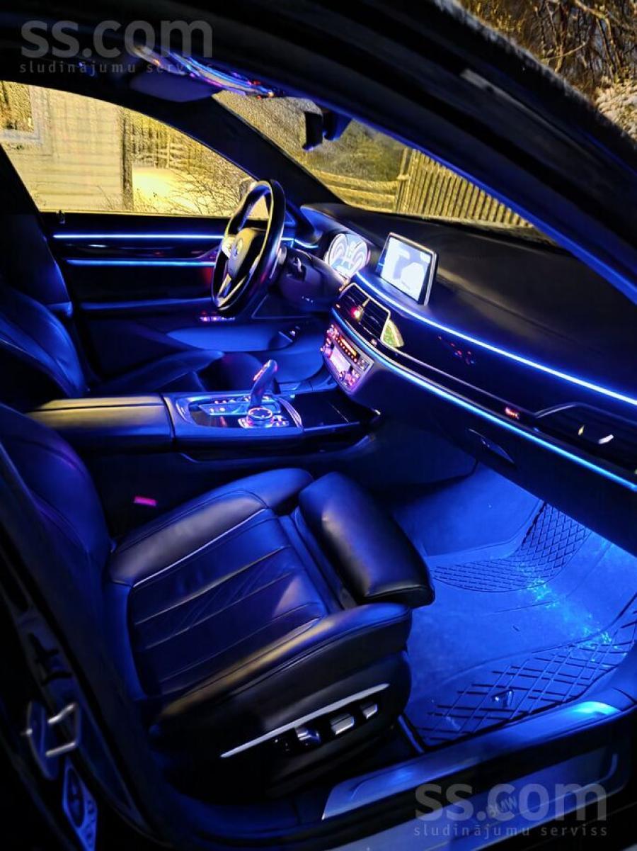 Melns BMW 740 2015 Jēkabpils, ar dzinēja tilpumu 3.00 L un nobraukumu 220 tūkst. km par 26660 €, foto 22 vietnē AUTOMOTO.COM.LV