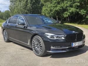 Melns BMW 740 2015 Jēkabpils, ar dzinēja tilpumu 3.00 L un nobraukumu 223 tūkst. km par 21490 €, foto 3 vietnē AUTOMOTO.COM.LV