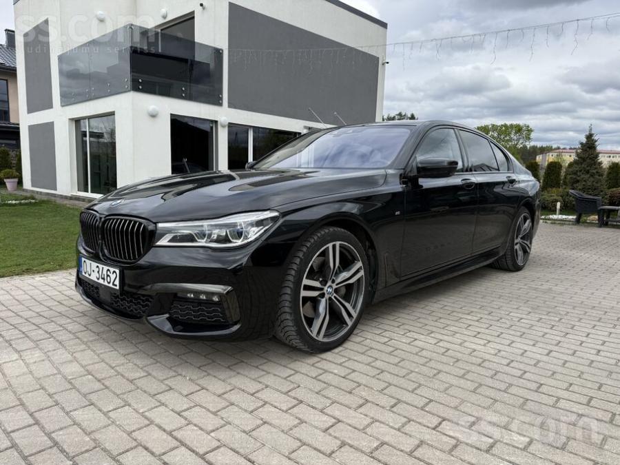 Melns BMW 740 2016 Rīga, ar dzinēja tilpumu 3.00 L un nobraukumu 173 tūkst. km par 30900 €, foto 15 vietnē AUTOMOTO.COM.LV