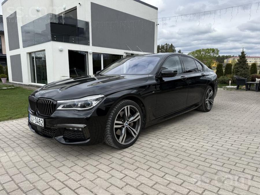 Melns BMW 740 2016 Rīga, ar dzinēja tilpumu 3.00 L un nobraukumu 173 tūkst. km par 30900 €, foto 19 vietnē AUTOMOTO.COM.LV