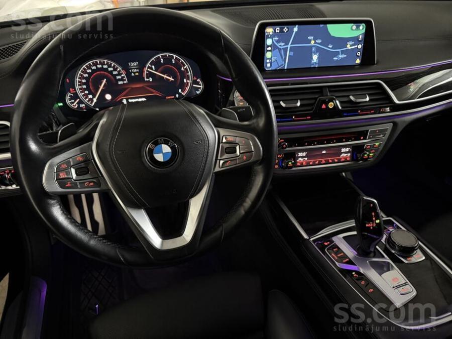 Melns BMW 740 2016 Rīga, ar dzinēja tilpumu 3.00 L un nobraukumu 173 tūkst. km par 30900 €, foto 23 vietnē AUTOMOTO.COM.LV